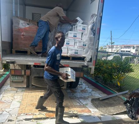 Olympian and JN Foundation Bring Hope After Hurricane Melissa